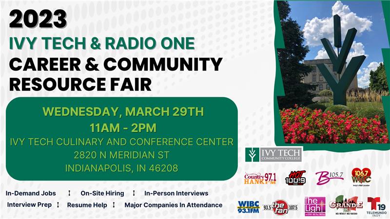 Ivy Tech & Radio One Career and Community Resource Fair