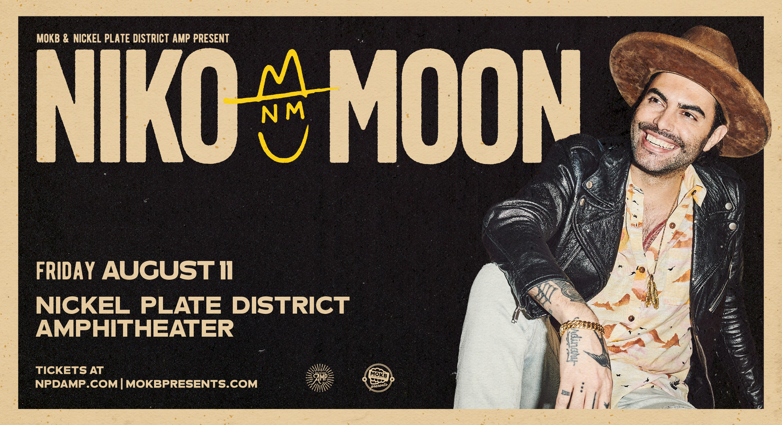 Niko Moon At Nickel Plate District Amphitheater!