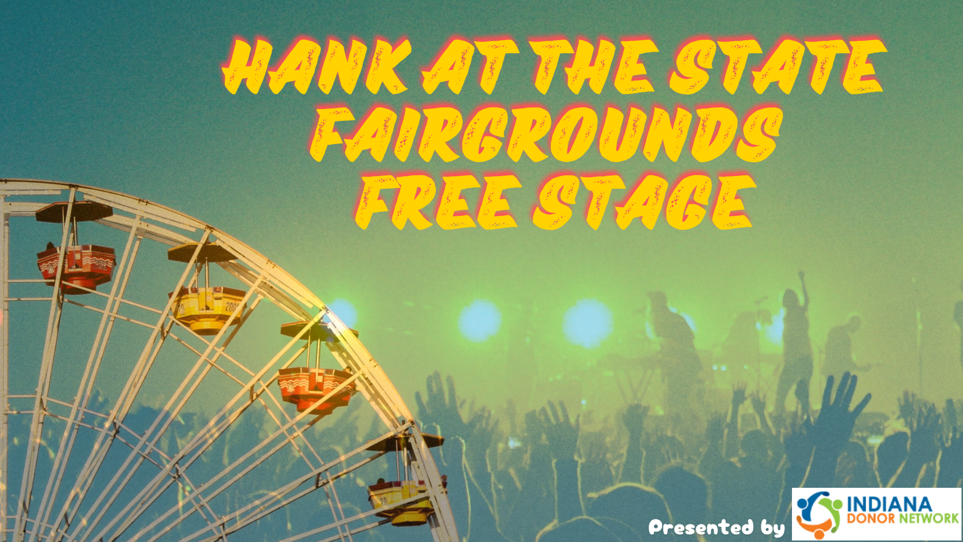 Hank at the State Fairgrounds Free Stage - Gary Allan Concert ...