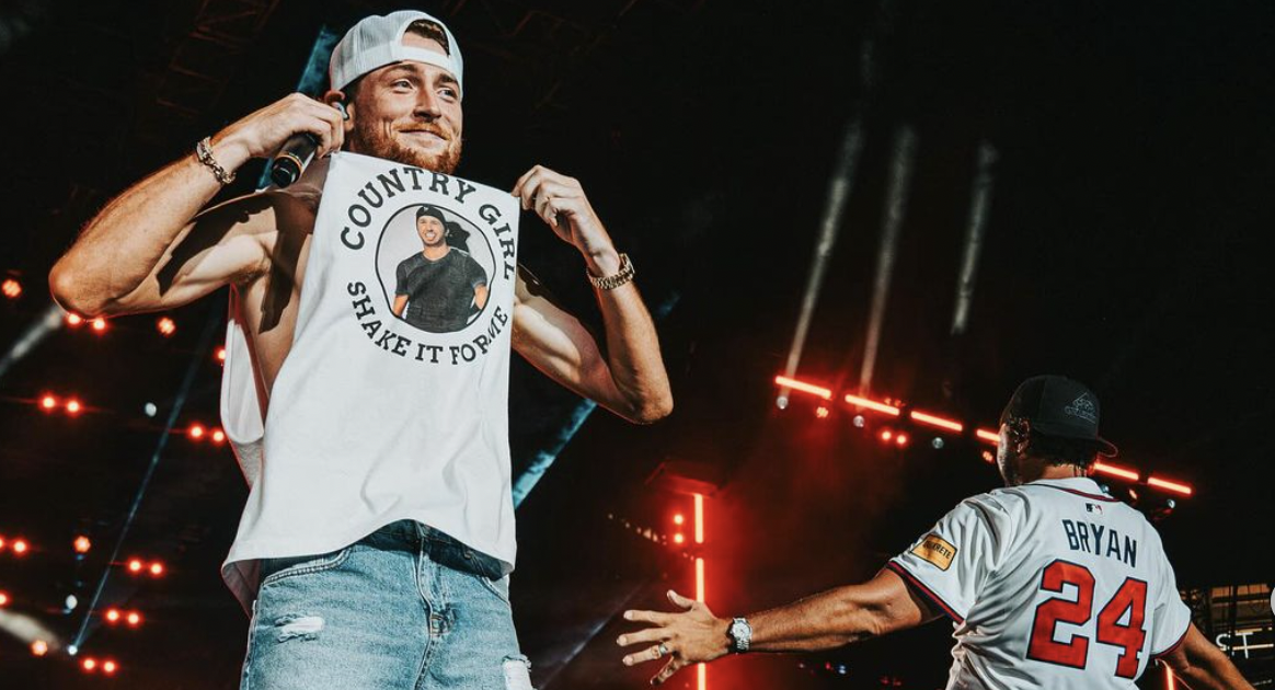 Luke Bryan Gives Bailey Zimmerman a Hip-Shaking Lesson